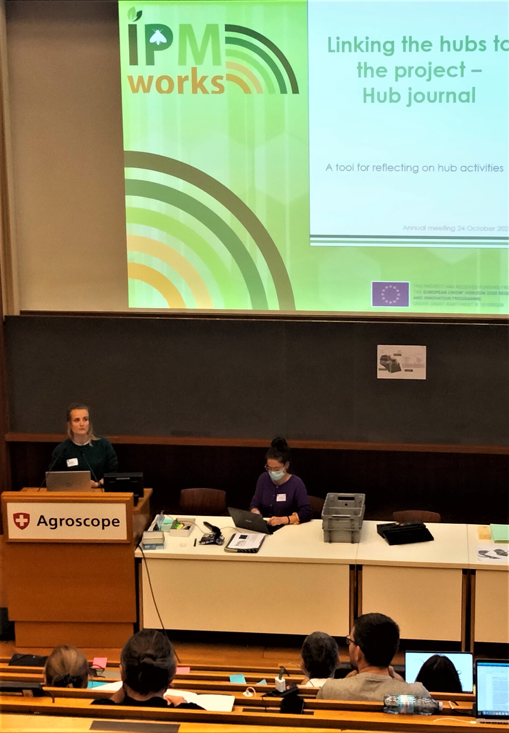 “We have launched 22 new groups of farmers working on reducing pesticide use across Europe ...