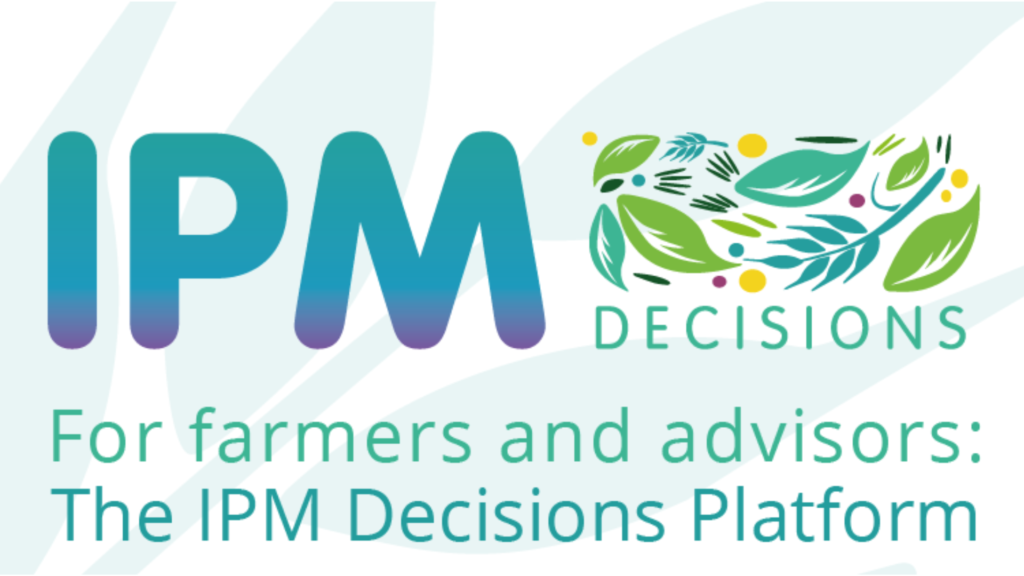 IPM Decisions platform update for the summer season – IPMworks